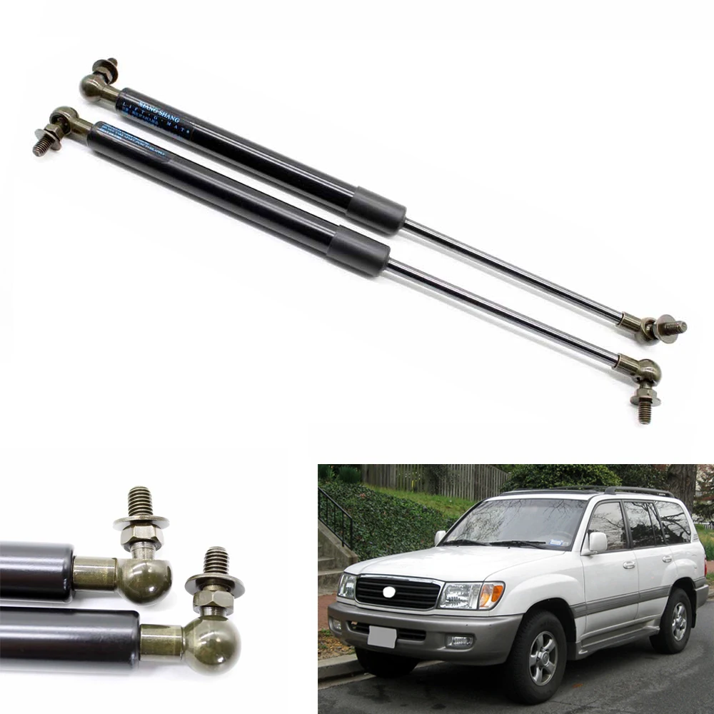 2pcs Auto Bonnet Hood Gas Struts Shock Struts Lift Supports For Toyota