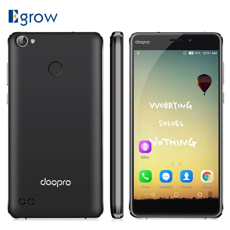 Doopro C1 Pro 4200mAh Fingerprint Qualcomm MSM8909 Quad Core Android 6. ...