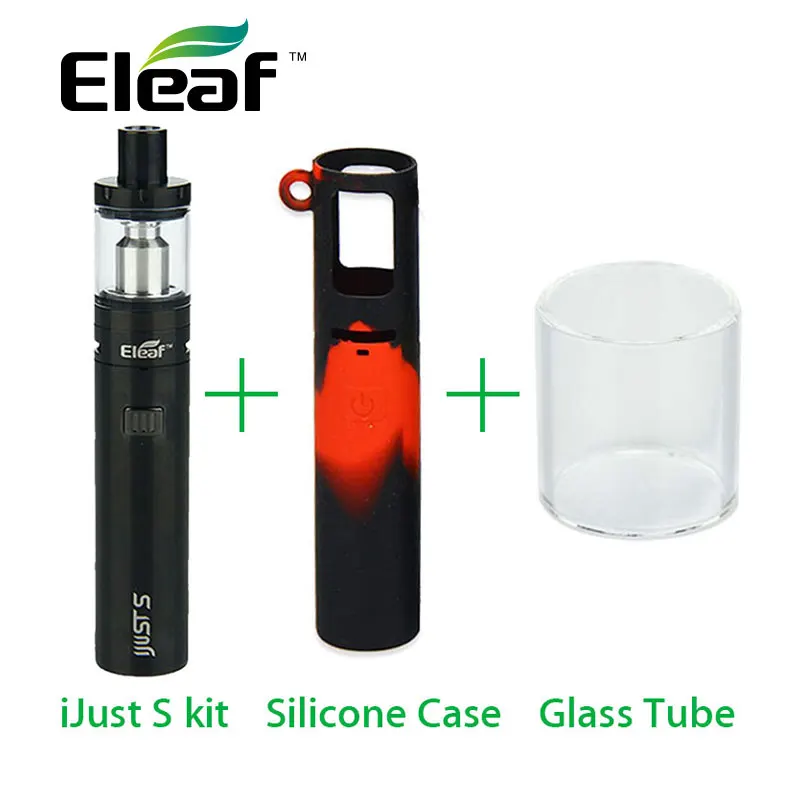 Original Eleaf iJust S Kit 3000mah with ijusts Silicone Cover Case and ...