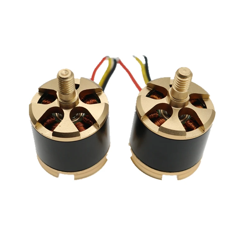 1pair RC Fixed-wing Airplane Brushless Motor M6 Thread Shaft 2216 860KV ...