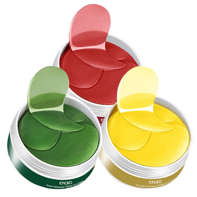 60Pcs/Bottle Eye Mask Under the Eyes PatchesDark Circles Remover ...