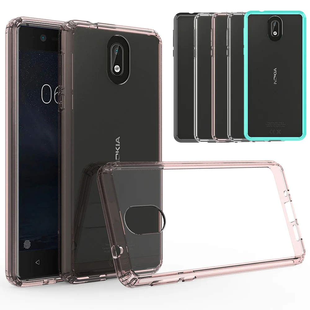 Ultra Thin Transparent Clear Case For Nokia 3.1 Shockproof Soft TPU ...
