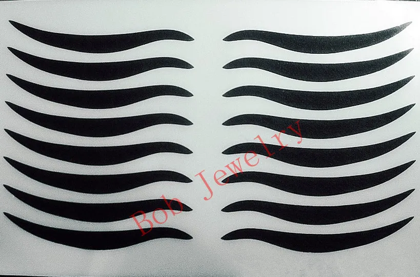 4.2cm Wholesale And Retail 100 Set Eyeliner Sticker Shadow Stick ...