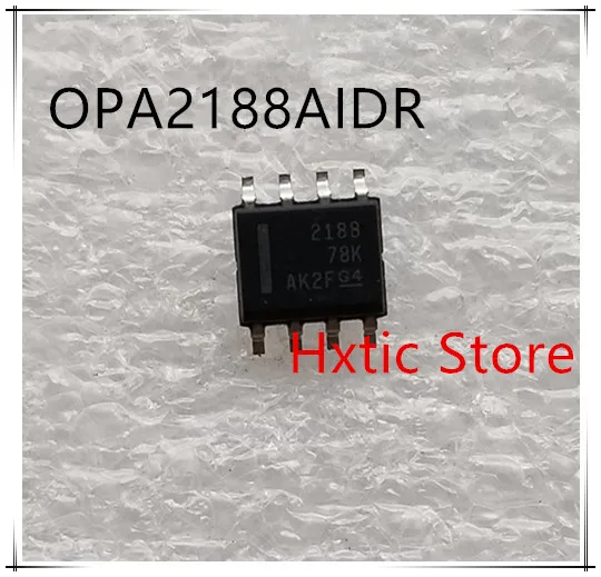 Nuevo 10 unids/lote OPA2188AIDR SOP8 OPA2188AID SOP 8 OPA2188 2188 IC|Accesorios de batería y ...
