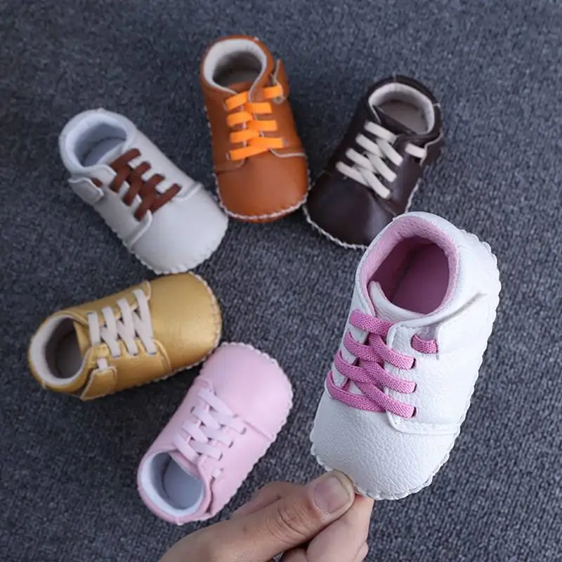 2017 Autumn/Spring baby shoes baby boys girls infant sapatos first ...