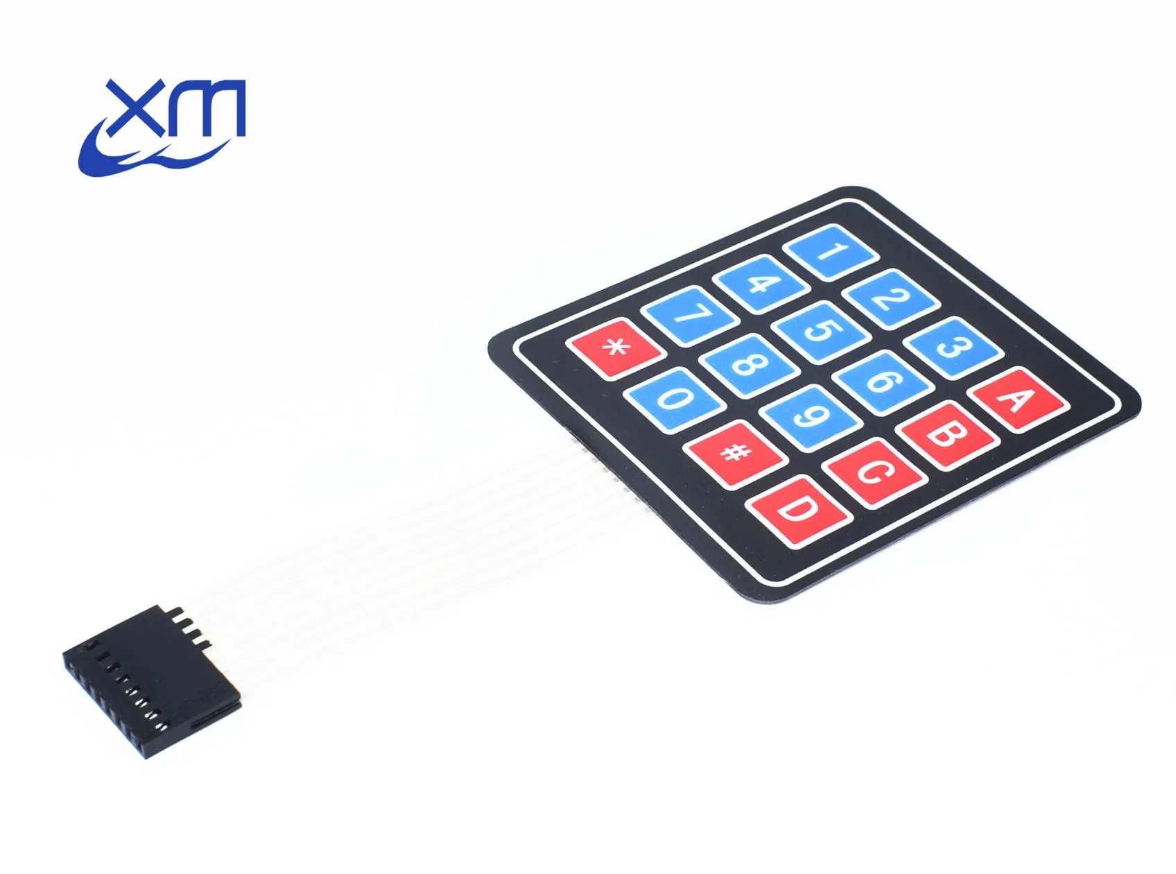 20pcs Lot 4 4 Matrix Array Matrix Keyboard 16 Key Membrane Switch Keypad 4x4 Matrix Keyboard H75