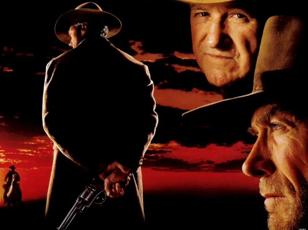 Unforgiven Clint Eastwood Gene Hackman Morgan Freeman