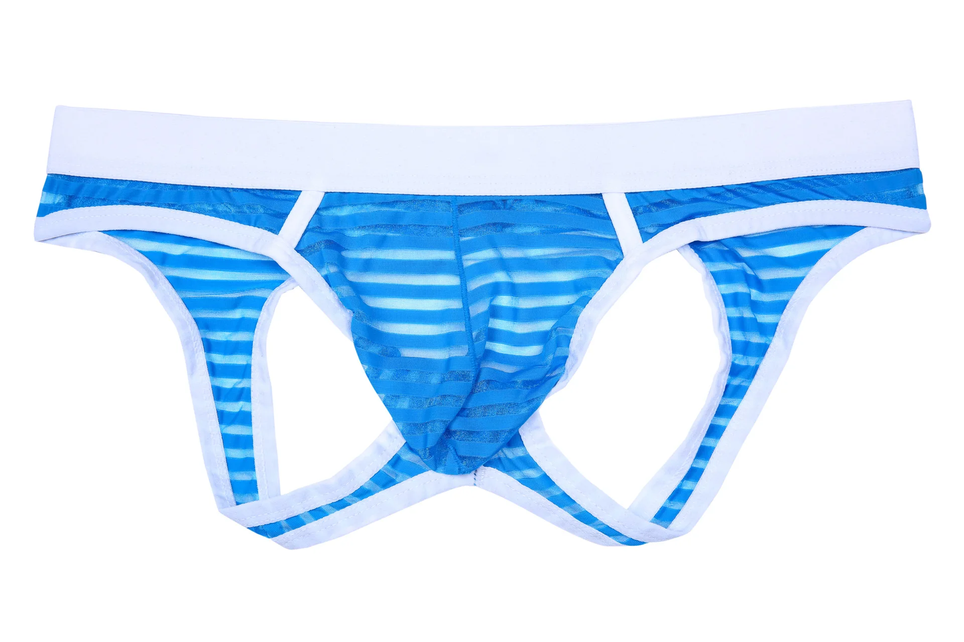 Jockstrap Mens Underwear Thong Backless Transparent Mens Lace Panties ...