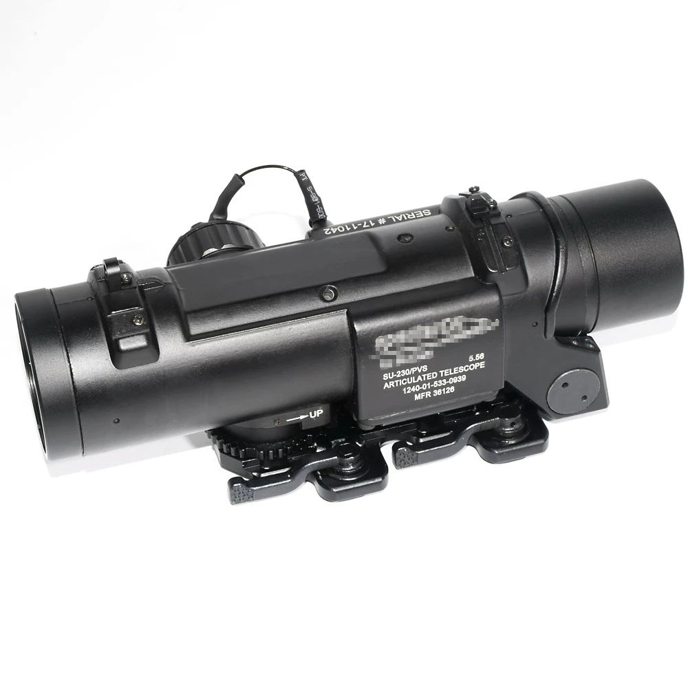 Tactical 1x-4x Fixed Dual Role Optic Rifle Scope/ Airsoft Scope ...