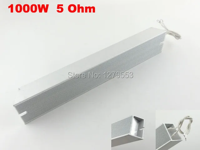 1000W 5 ohm Aluminum Housing Wire Wound Braking Resistor|resistor 1000w ...