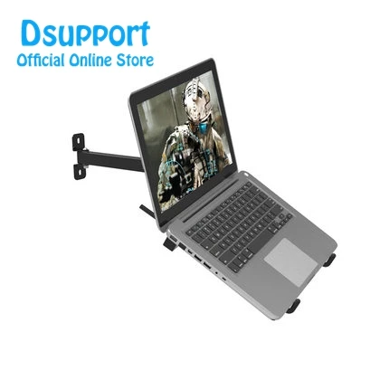 Foldable Wall Mount 17 27 inch Laptop Holder One Arms Full Motion ...
