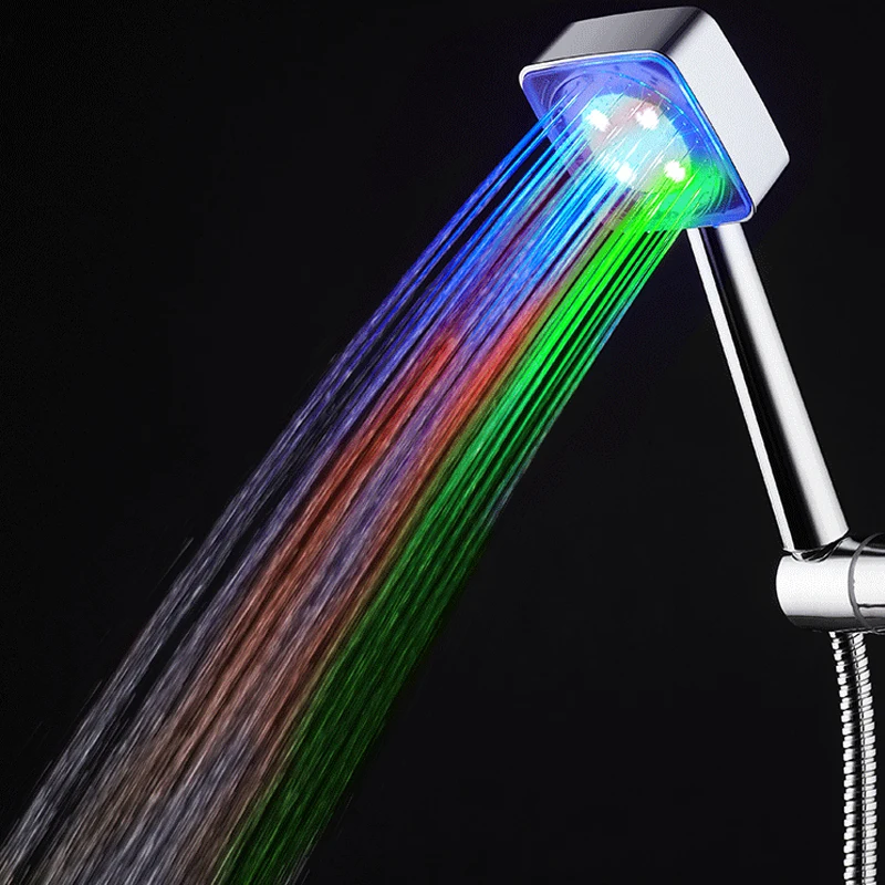 Home And Garden Handheld 7 Color Led Romantic Light Water Bath Home