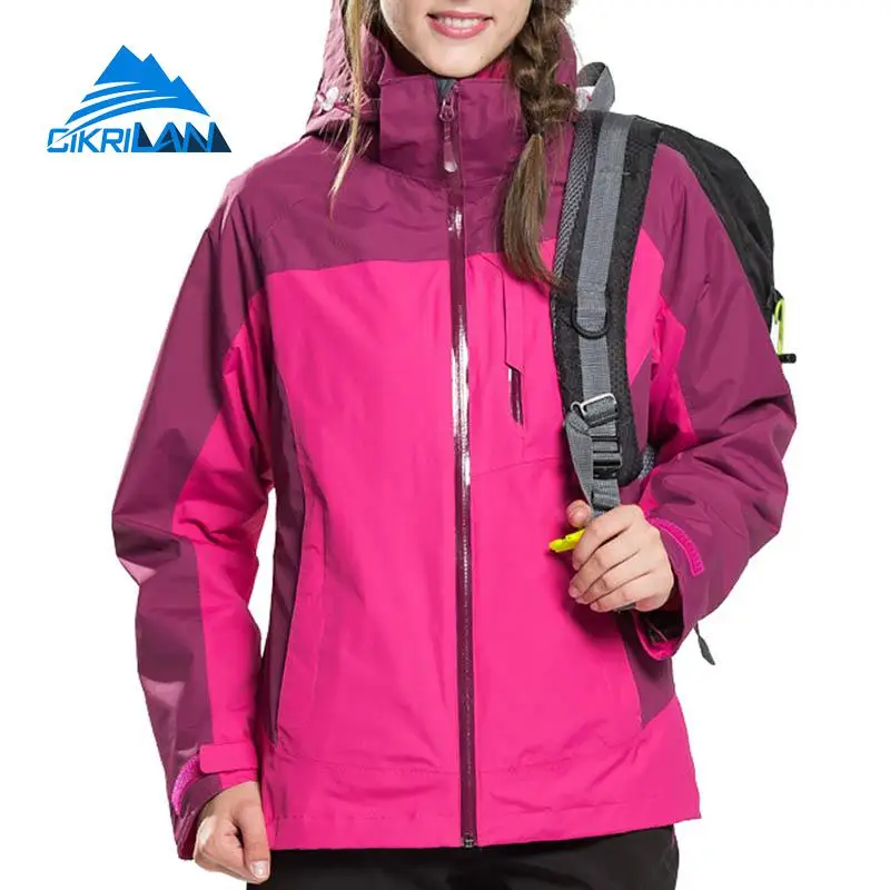 Winter Womens 3in1 Fleece Inner Outdoor Waterproof Jacket Women ...