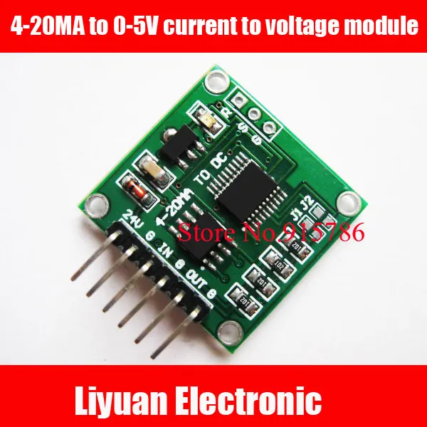 4 20MA to 0 5V current to voltage module / linear converter / current ...