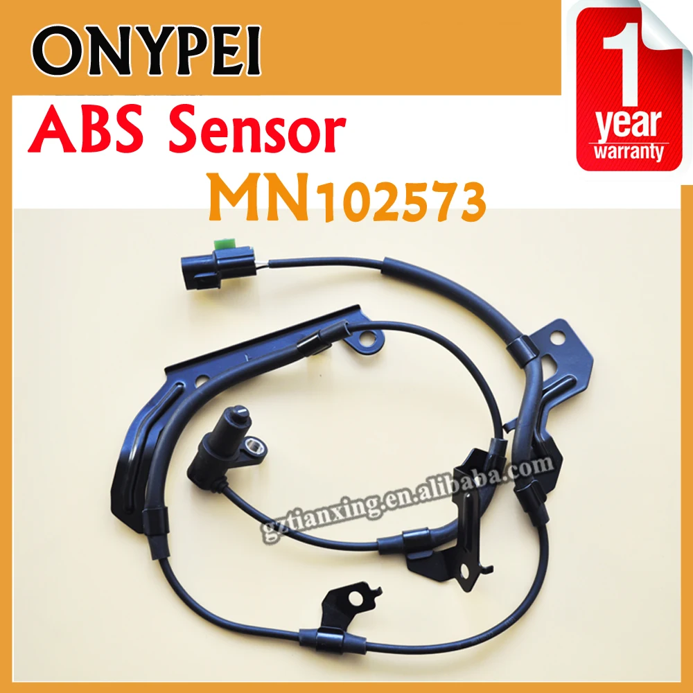MN 102573 Sensor de velocidad de rueda delantera izquierda ABS para ...