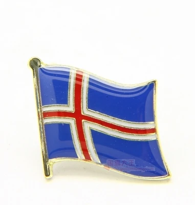 National Flag Metal Lapel Pin Flag Pin iceland|Pins & Badges| - AliExpress