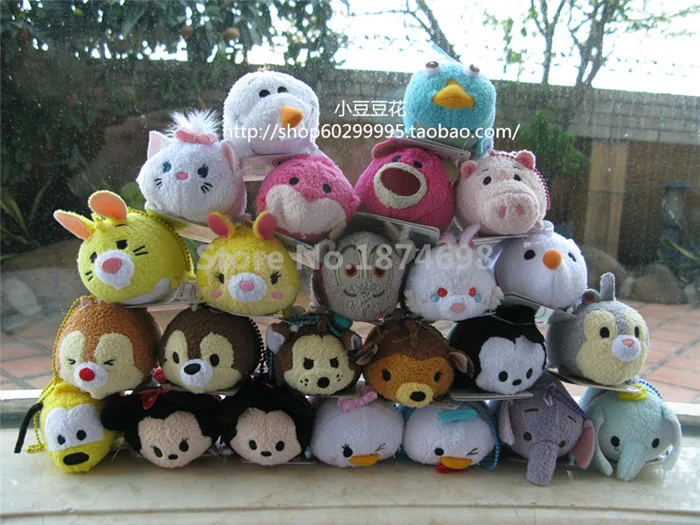 Tsum Tsum Mini Plush Mickey Minnie Dumbo Peter Pan Piglet Lion King ...