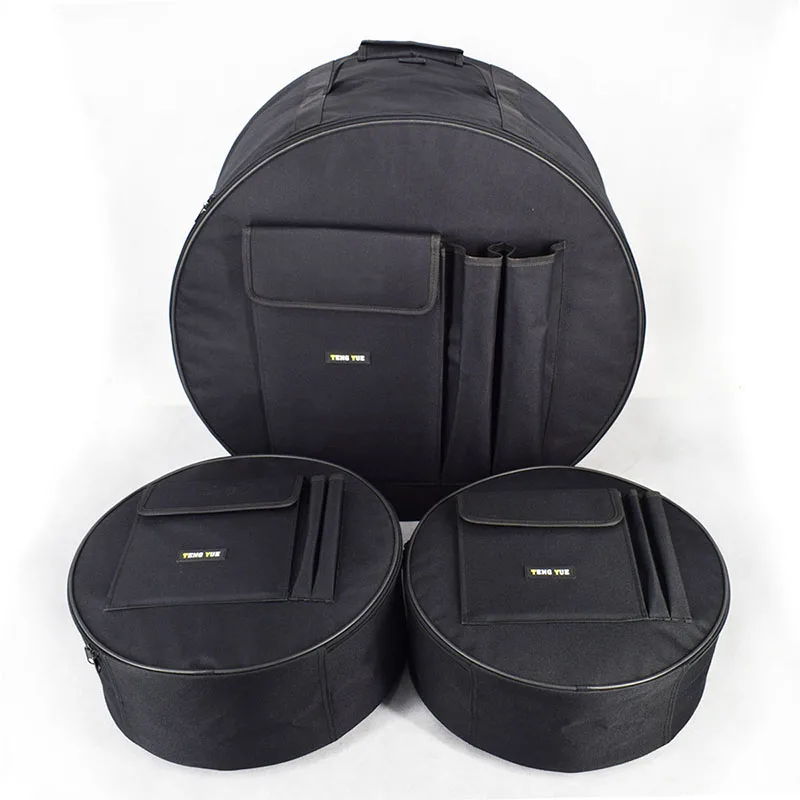 Professional Portable 22 24 Snare Bass Drum Package Bag Cover Box Dumb ...