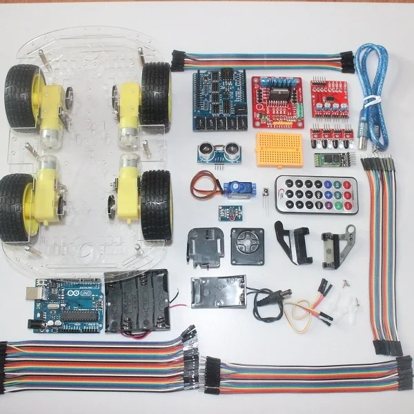 Bluetooth Controlled Robot Car Kits Tons of Published Free Codes UNO R3 ...