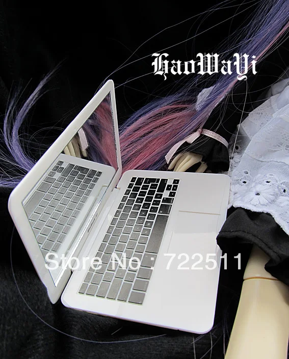 Doll Prop Laptop Notebook Computer Macbook Dollfie Luts SD MSD BJD 1/3 ...