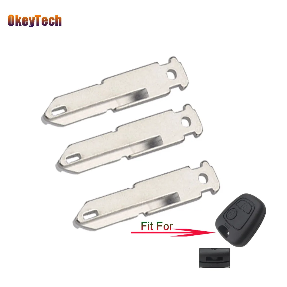 Okeytech 10pcs/lot For Ne73 Uncut Key Blade For Renault Duster Logan ...