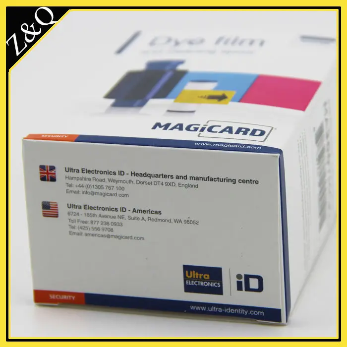 Magicard MA300 YMCKO Color Ribbon used on prints Magicard Pronto ...