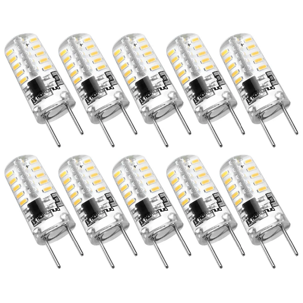 G8 LED Bulb Dimmable 2 Watt Warm White 3000K G8 Bi Pin Base 40X3014SMD ...
