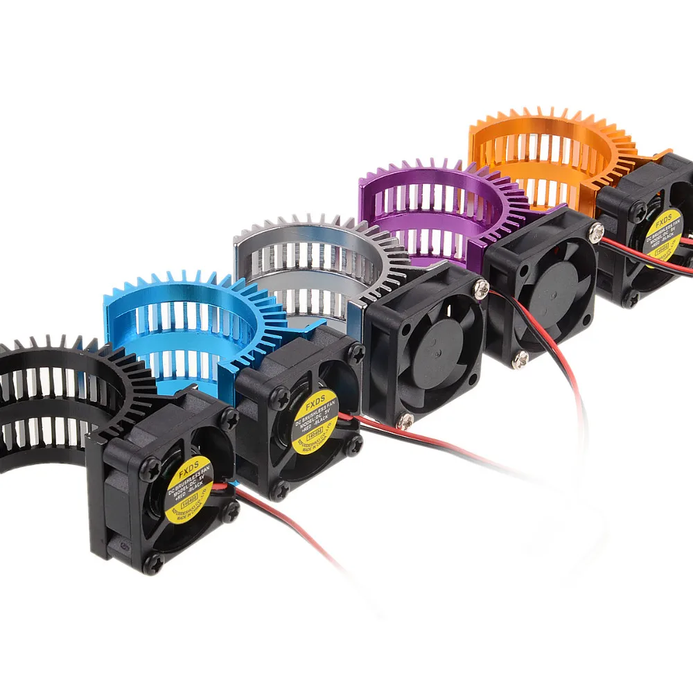 Aftermarket RC Companies Yeah Racing Twin Fan Aluminum Heat Sink For ...