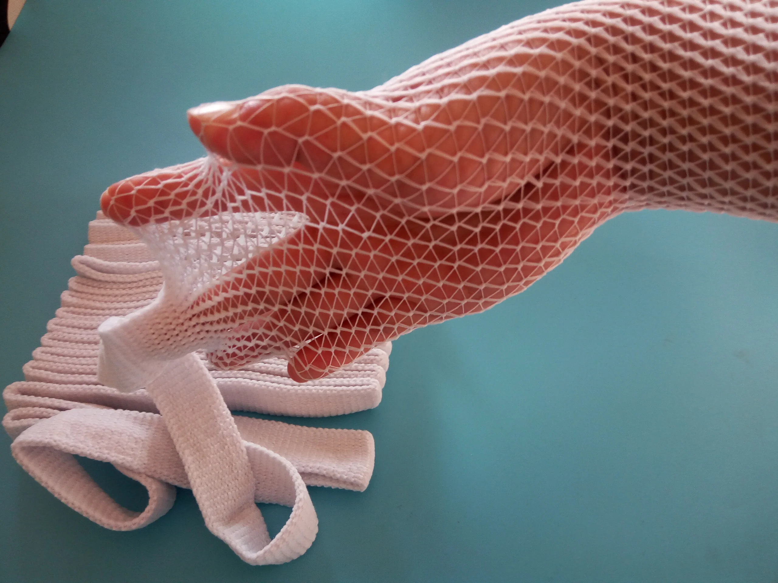 1pcs-7-1box-health-gauze-bandage-fixing-cylindrical-mesh-hoop-elastic ...