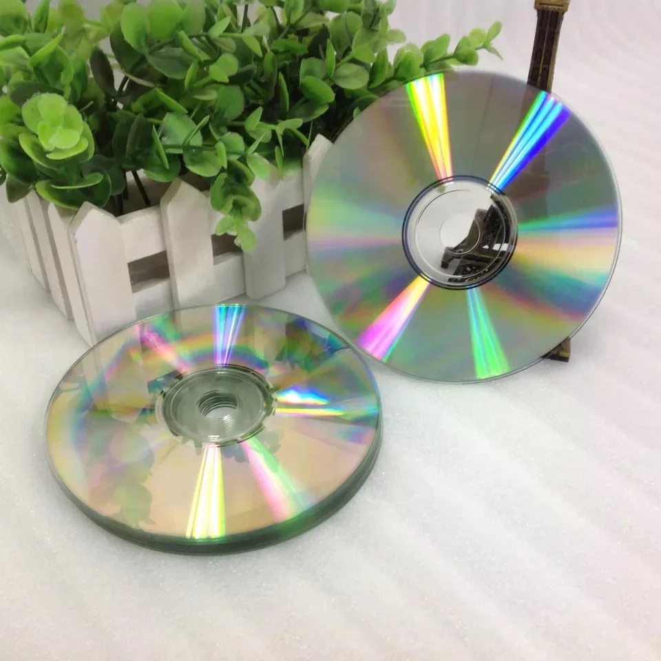 Wholesale 5 Discs Silver Back Printable Surface 700 MB 52x CD R Discs ...