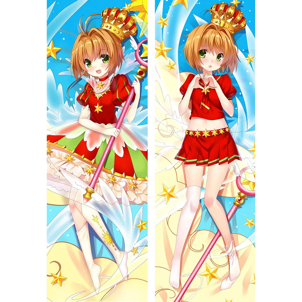 Cardcaptor Sakura Body Pillow Cover Kinomoto Sakurai Cute Girl Body Pillowcase In Pillow Case