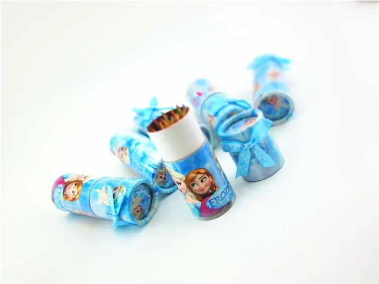 Colored pencils Elsa Anna Olaf wood pencil school kids Cartoon ...