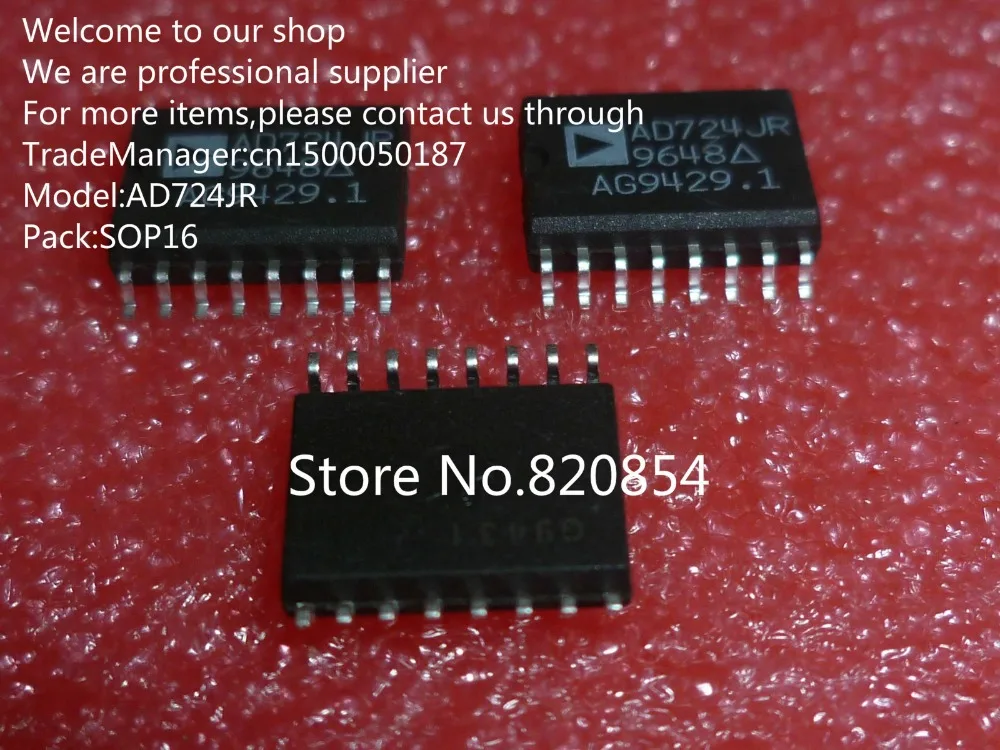 10 pçs/lote AD724JRZTR AD724JRZ AD724JR AD724J AD724 SOP16|free shippin ...