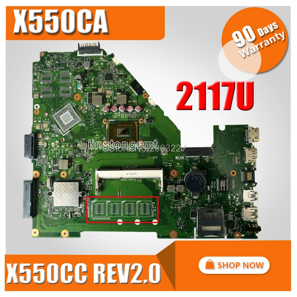 Original for ASUS A550C A550CA R510C R510CA X550C X550CA Motherboard ...