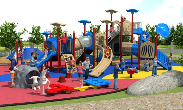 Hard Plastic Playground Equipment