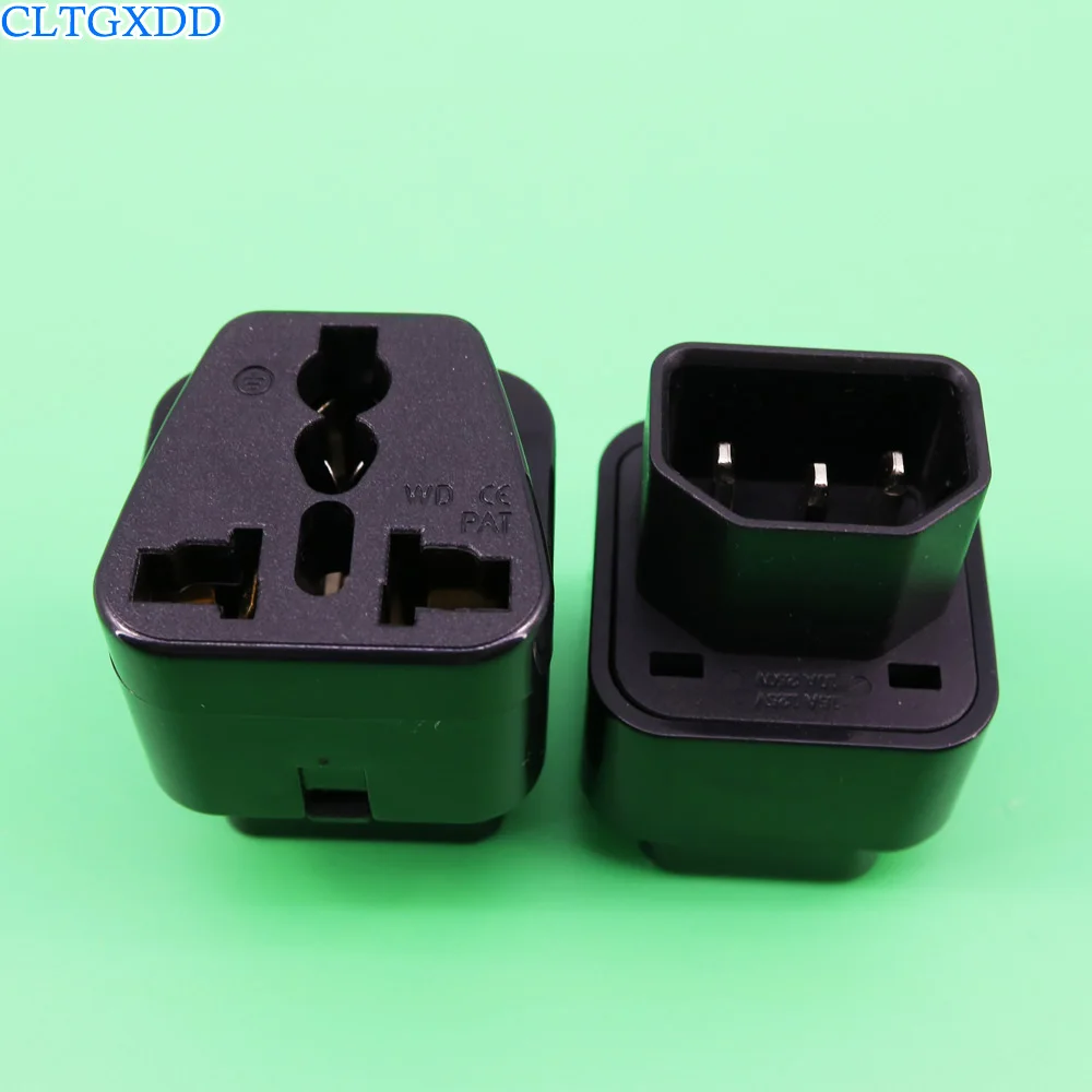 Cltgxdd Iec 320 C14 Male To C13 Female 10a Power Adapter Pdu Ups Apc