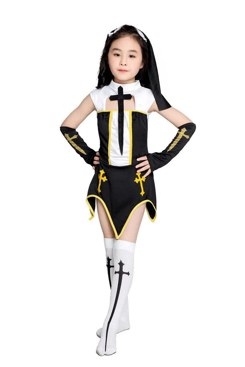 Nun Anime Fancy Costume For Girl
