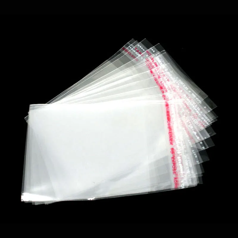 Aliexpress Buy 8SEASONS 200 Clear Self Adhesive Seal Plastic Bags