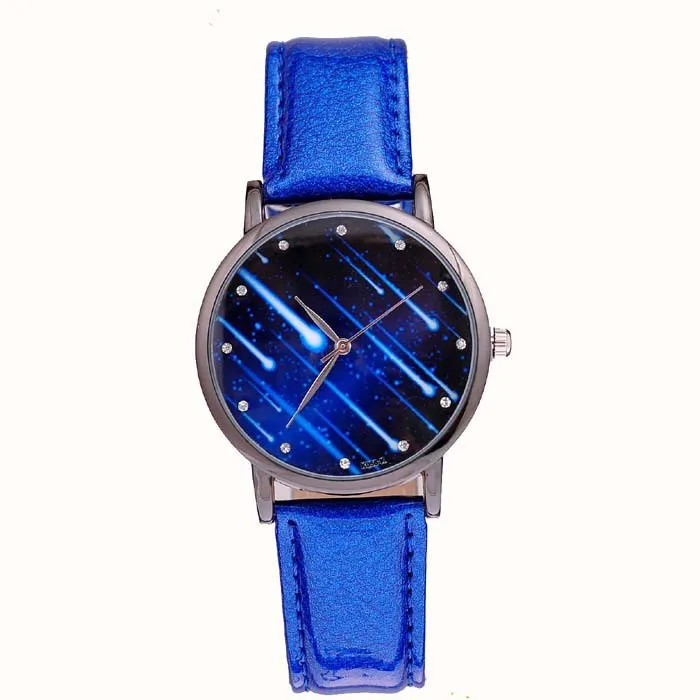 TGJW612 Starry Sky Shooting Star Watch face Popular Women Dress Quartz ...