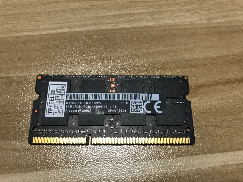 Micron retail SO DIMM DDR3
