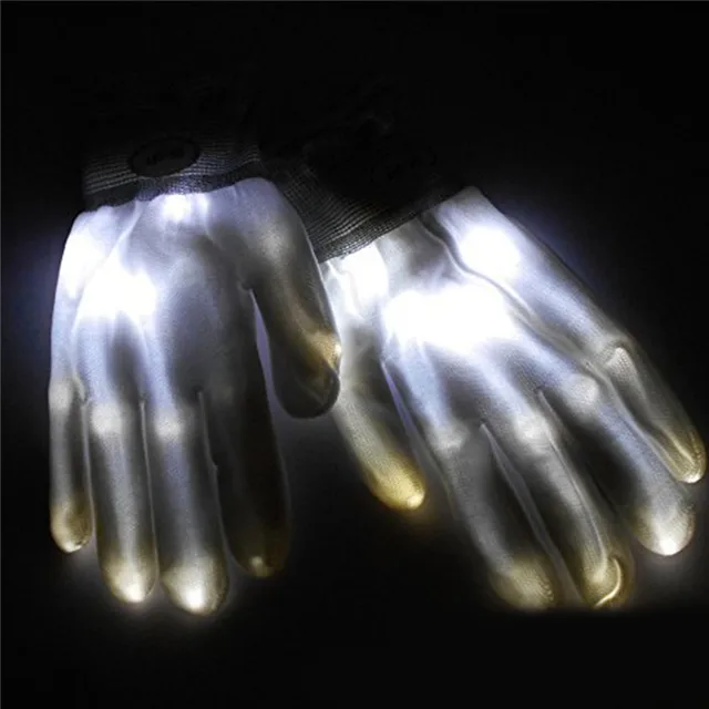 1pc Electro LED Flashing Glove Unisex Multi Color Light Up Gloves ...