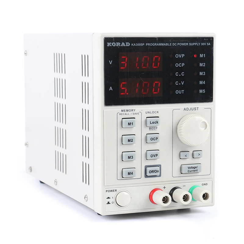 KORAD KA3005P Programmable Precision Adjustable 30V 5A DC Linear Power Supply Digital Regulated ...