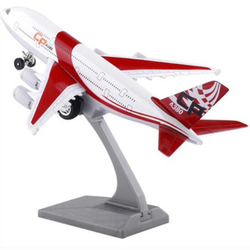 21cm Plane Model Airline Luxury Hot Sale Airbus A380 Airplane Alloy ...
