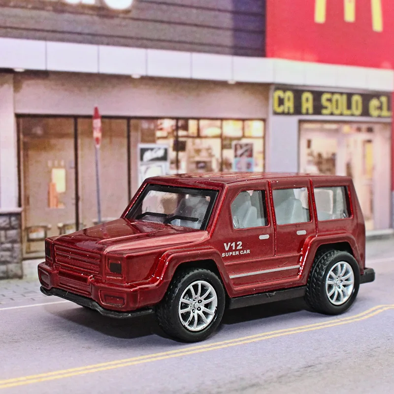 1:64 Benz SUV Diecast Alloy car model kids toys easy to carry ...