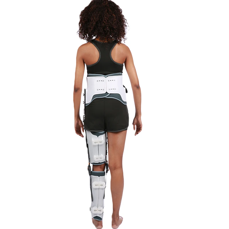 Knee Ankle Foot Orthosis FULI Brace Fixed Stiff Thigh Knee Ankle Foot ...