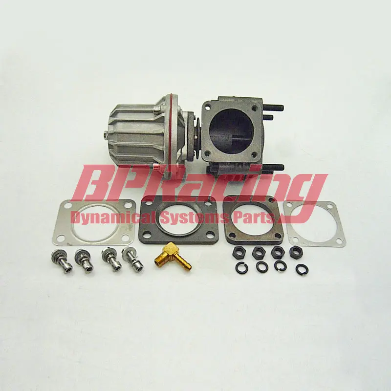 50mm external turbocharger manifold exhaust wastegate silver|Turbo ...