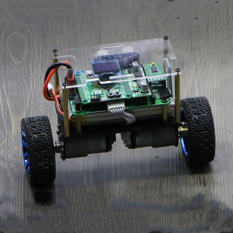STM32-two-wheel-balance-trolley-Two-wheel-self-balancing-trolley-kit-F1 ...