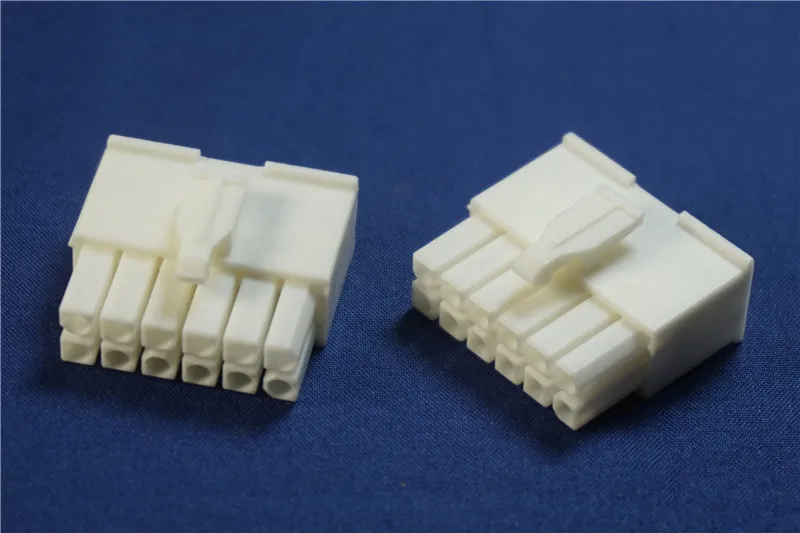 10pcs Plug Housing 2x6 Position 12 Pin Connector 4.14 mm 0.163" Dual ...