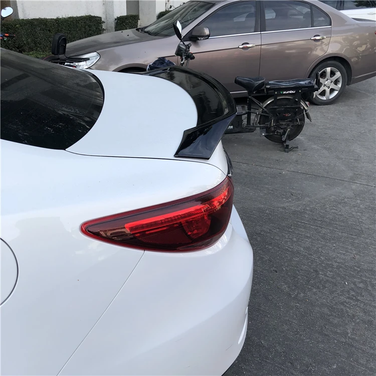 For Mazda 6 atenza Spoiler 2014-2018 ABS Material Car Rear Wing Primer ...