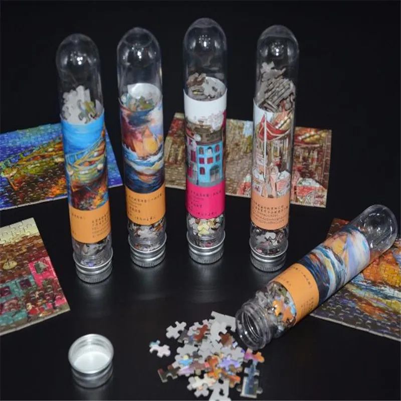 New hot selling tube puzzle 150 mini delicate tube assembly jigsaw ...